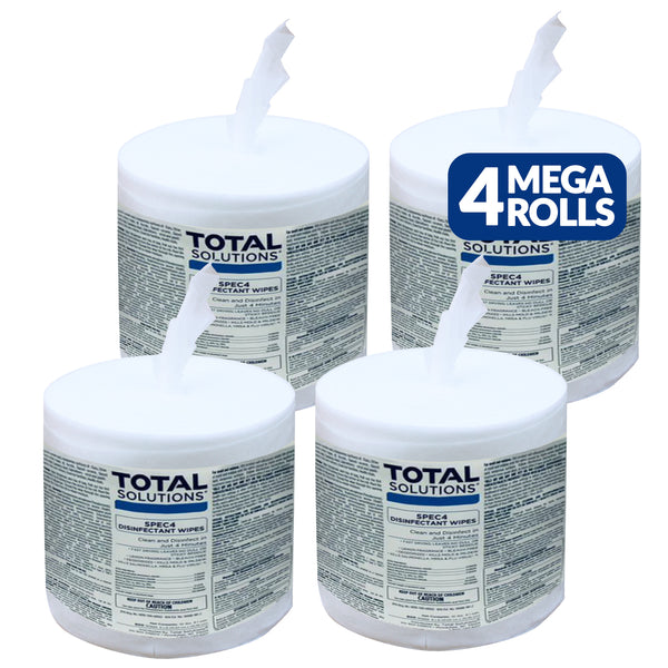 Total Solutions Hospital Grade Disinfecting Wipes: 3600 Wipes (8" x 6 ...